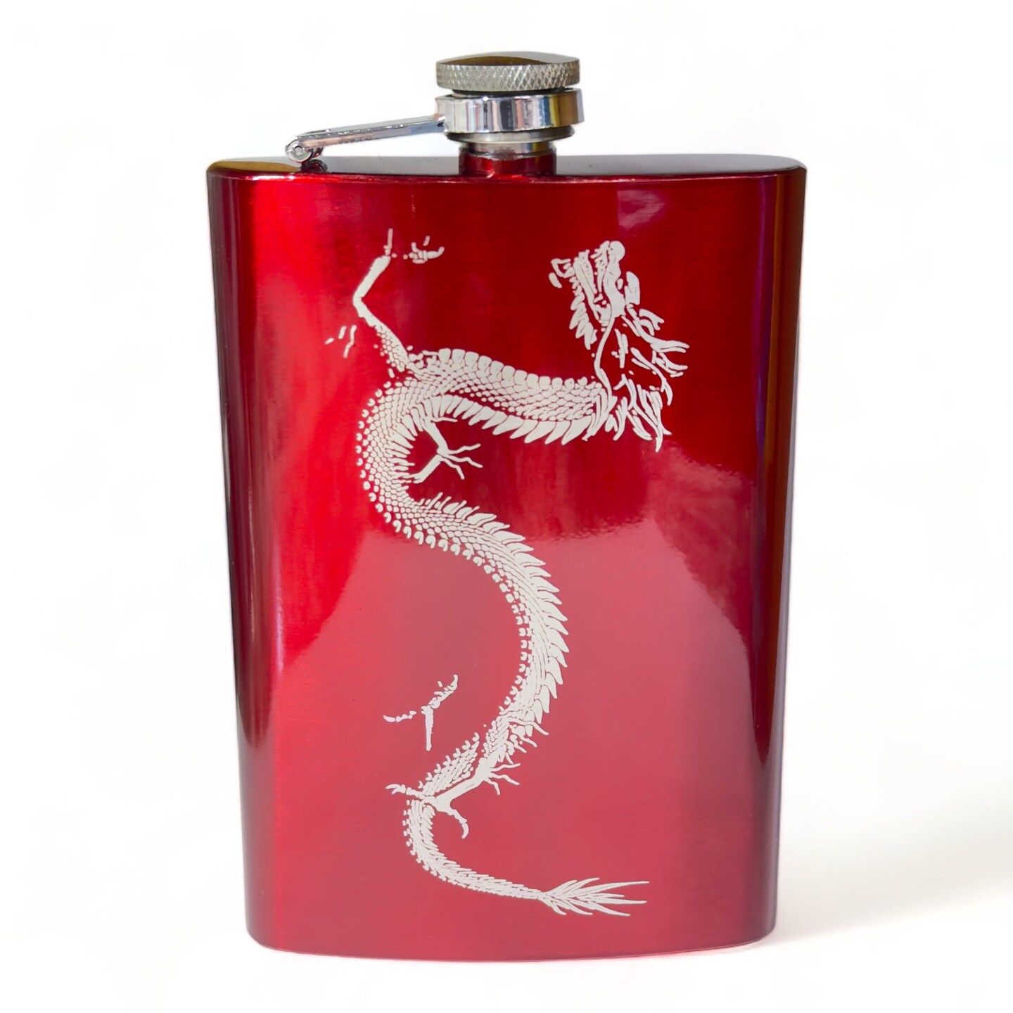 8oz RED Chinese Dragon Flask | Michaels