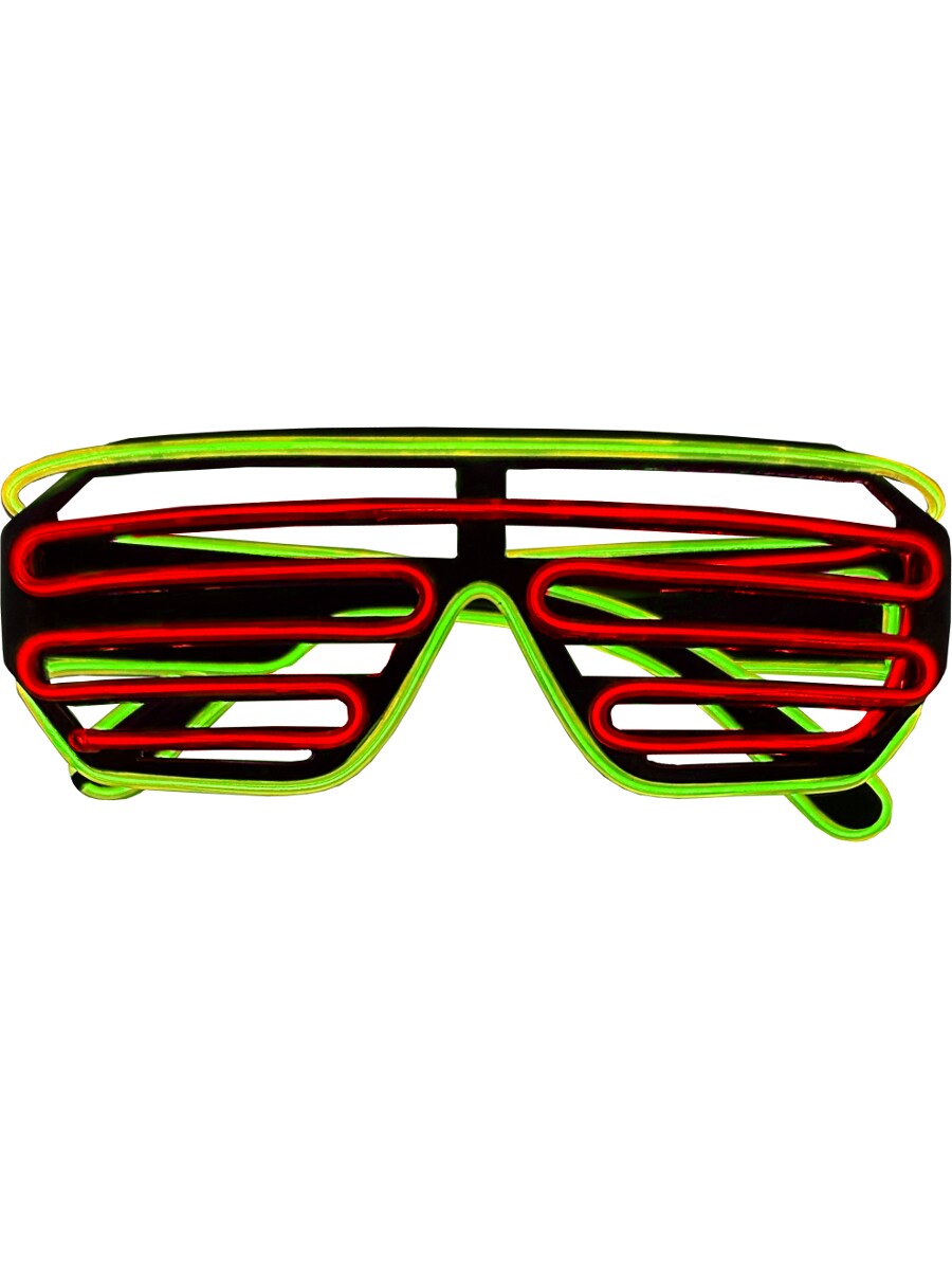 Shutter Glasses Red In Yellow Costume Accessory | Michaels