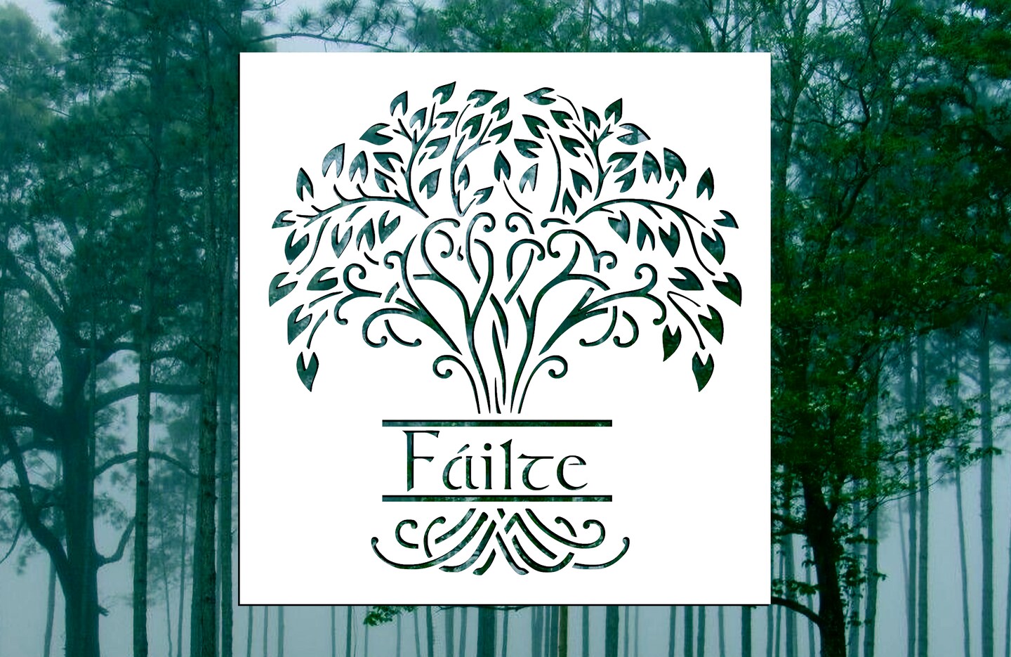 Fáilte Tree of Life Reusable Stencil (Many Sizes) | MakerPlace by Michaels