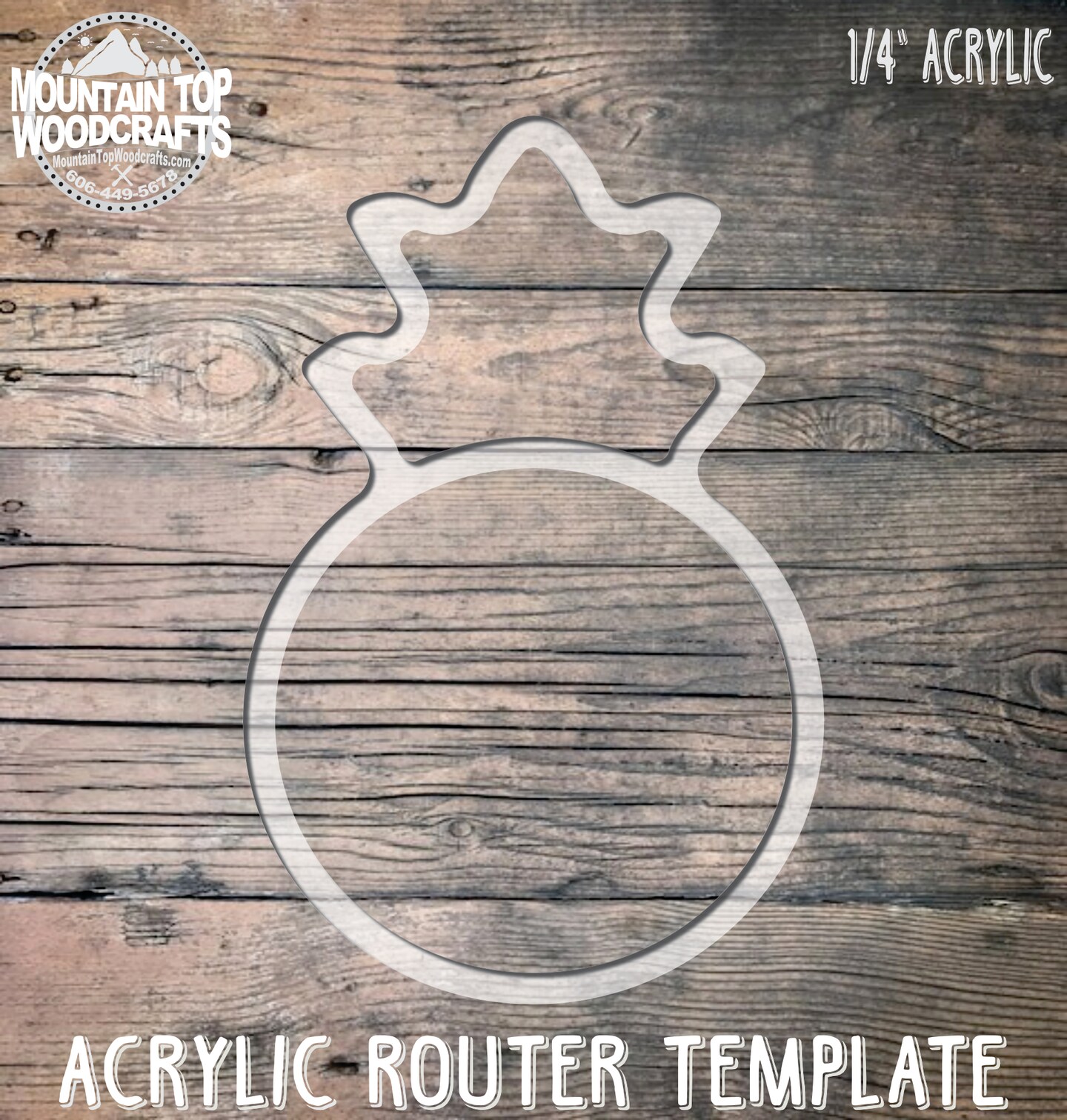 Pineapple Plate Tray ~ Acrylic Inlay Router Template Stencil Plexiglass ...