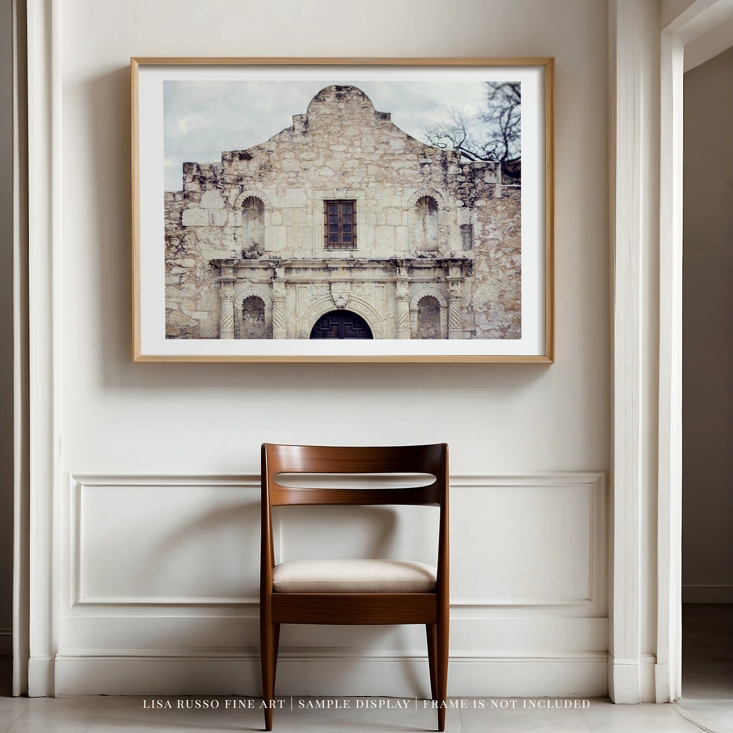 The Alamo - Texas Historical Wall Art Print - Not Framed - Western Wall ...