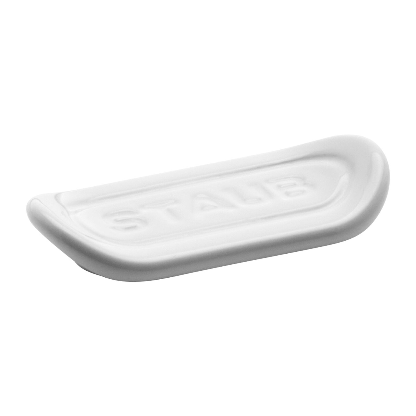 STAUB Ceramic Dinnerware 4-pc Utensil Rest Set, Color: White, Size: 4 ...