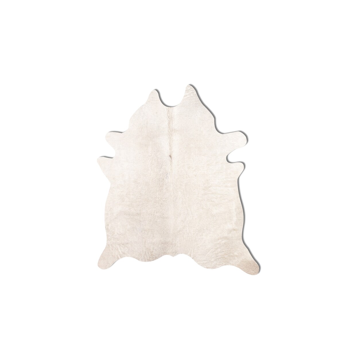 Natural Geneva Cowhide Rug 1-Piece 5x7 3 | Michaels