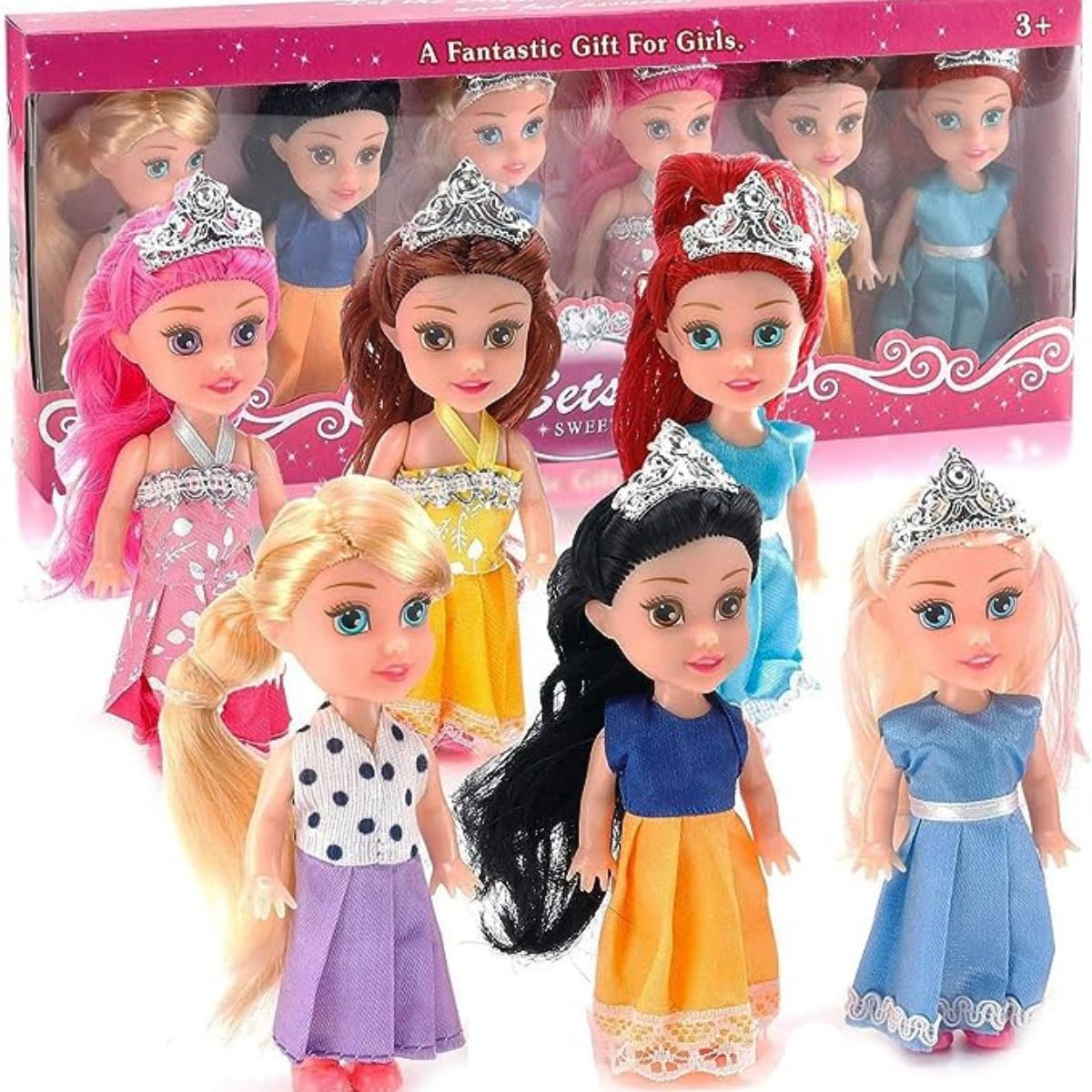 4.5 Inches Gloopy Royal Princess Dolls 12 Packs | Michaels