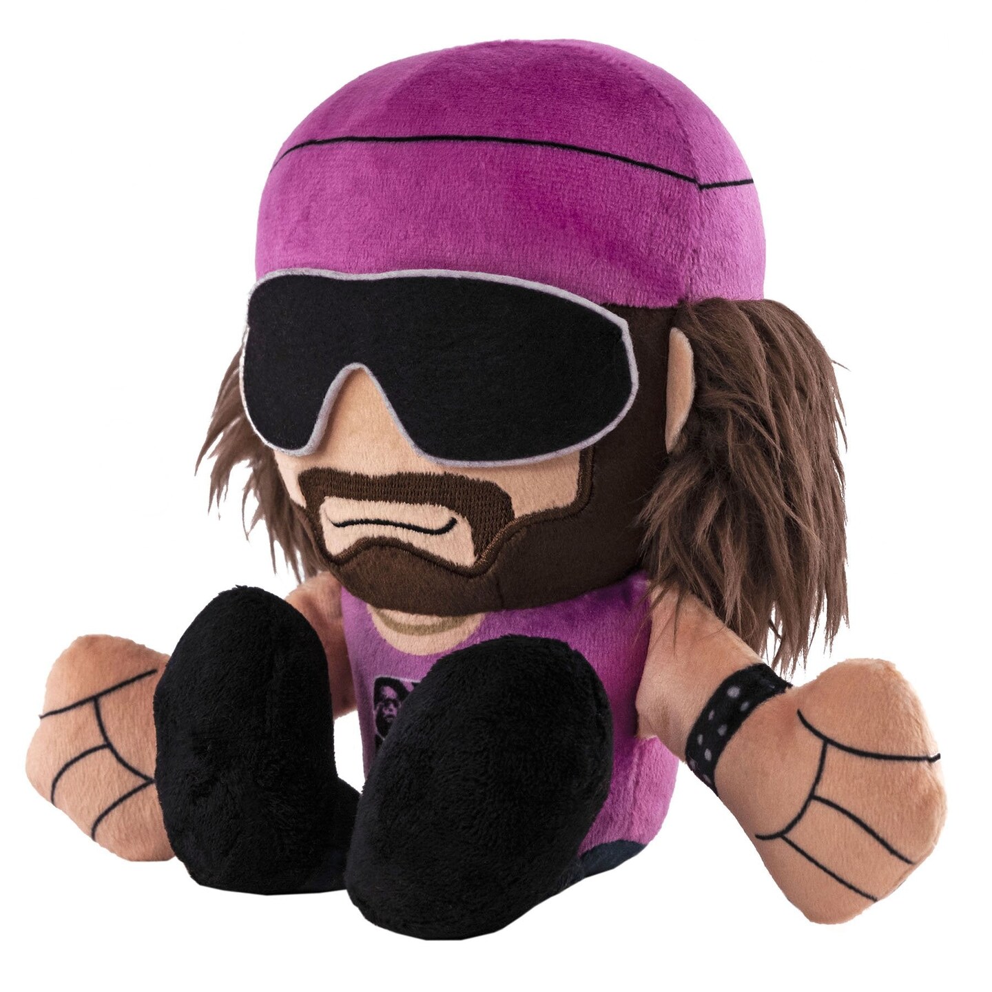 Bleacher Creatures WWE Macho Man Randy Savage 8" Kuricha Sitting Plush ...