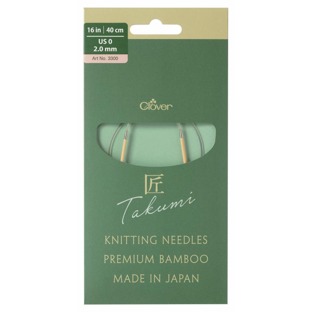 Clover Takumi PRO 16" (40cm) Bamboo Circular Knitting Needles | Michaels