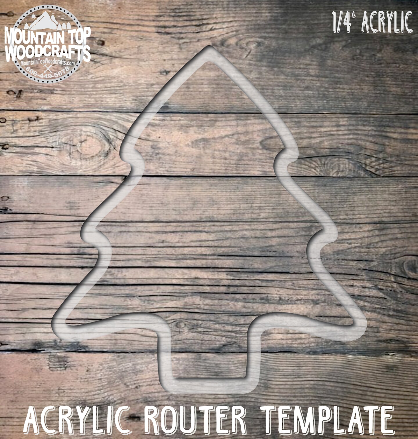 Christmas Tree Holiday Plate Tray 2 ~ Acrylic Inlay Router Template ...