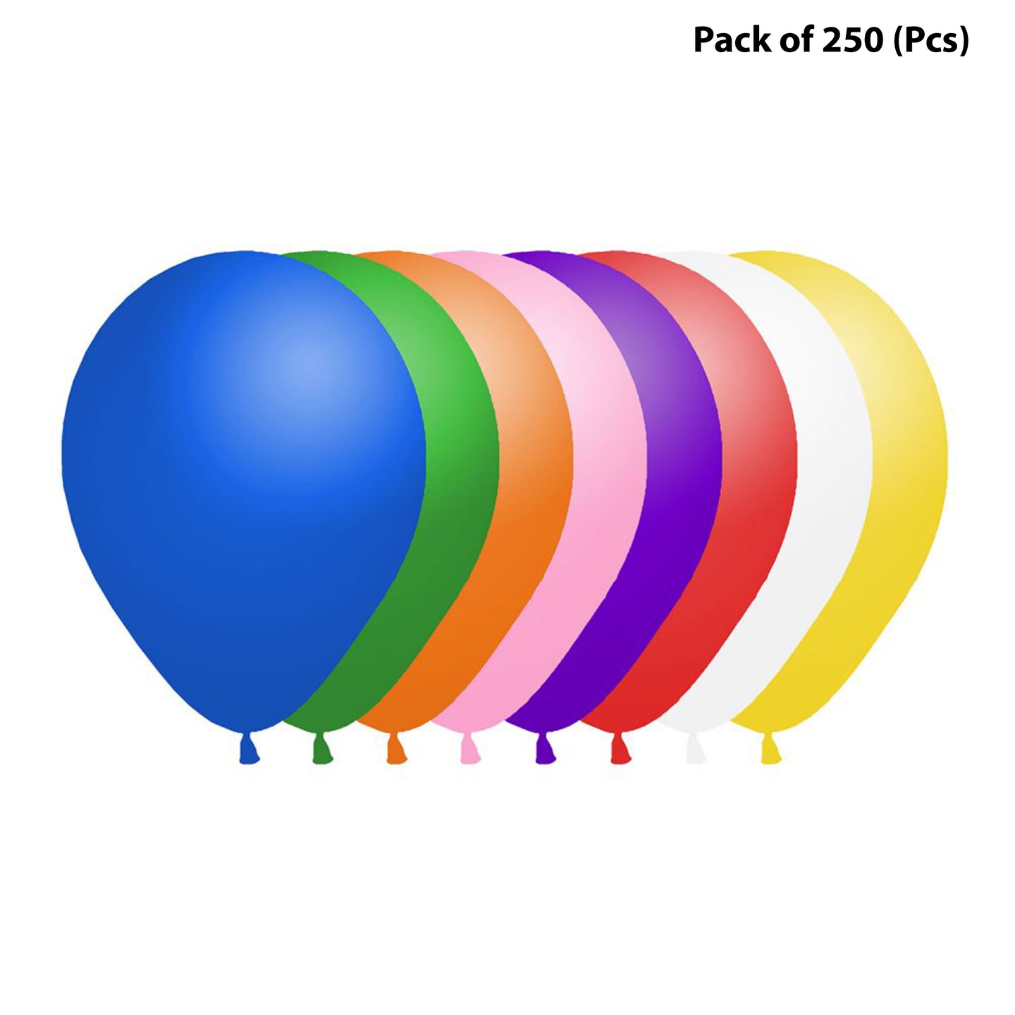 Standard Assorted Solid Color Balloons - 7 Inch | Balloons bring joy to ...