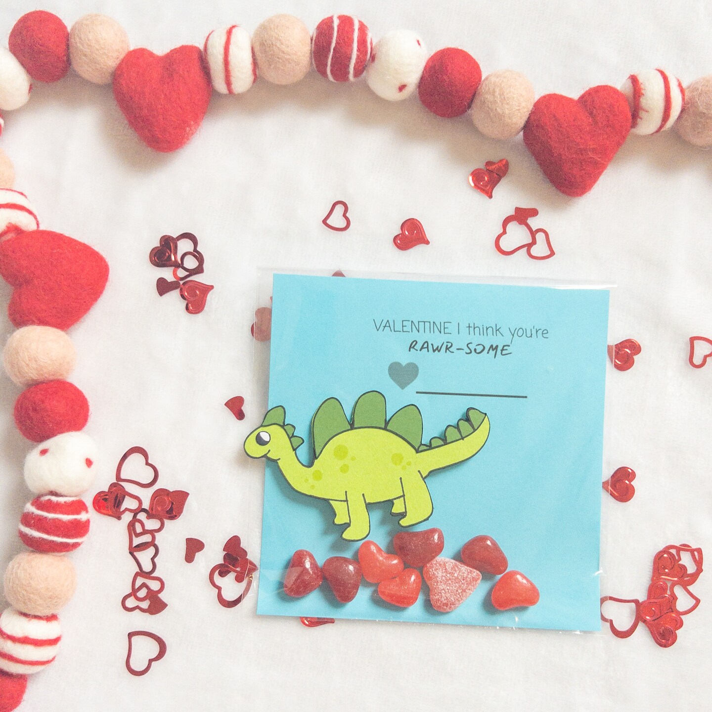 Dinosaur Classroom Valentines or Birthday Party Favors | MakerPlace by Michaels