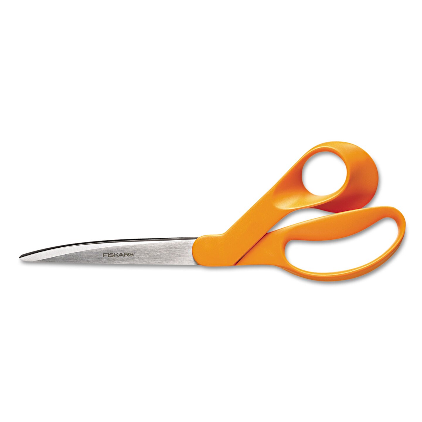 Fiskars Home and Office Scissors 9 Long 4.5 Cut Length Orange Offset ...