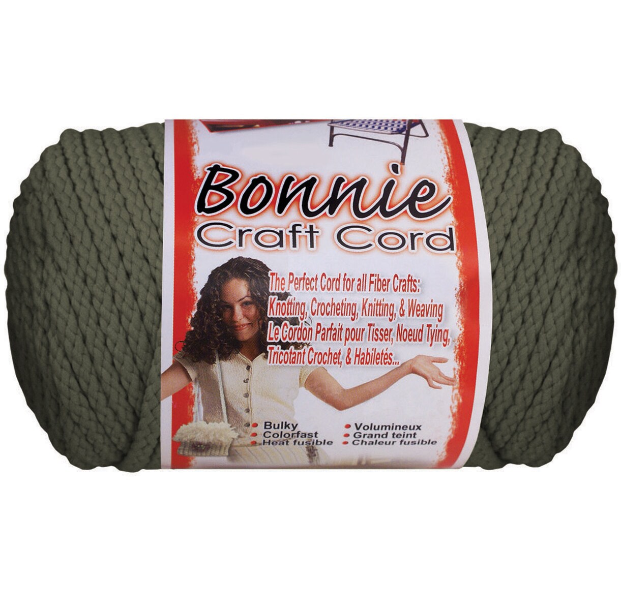 Bonnie Macrame Craft Cord 4mmX100yd-Smoke Gray | Michaels