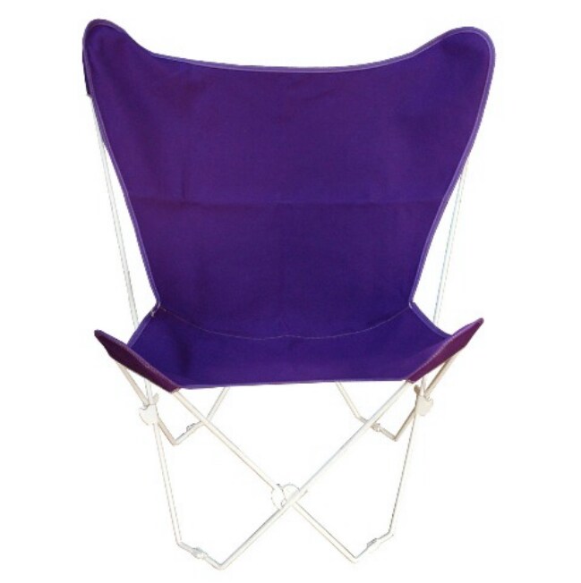 CC Outdoor Living 35" Retro Style Outdoor Patio Butterfly Chair with ...