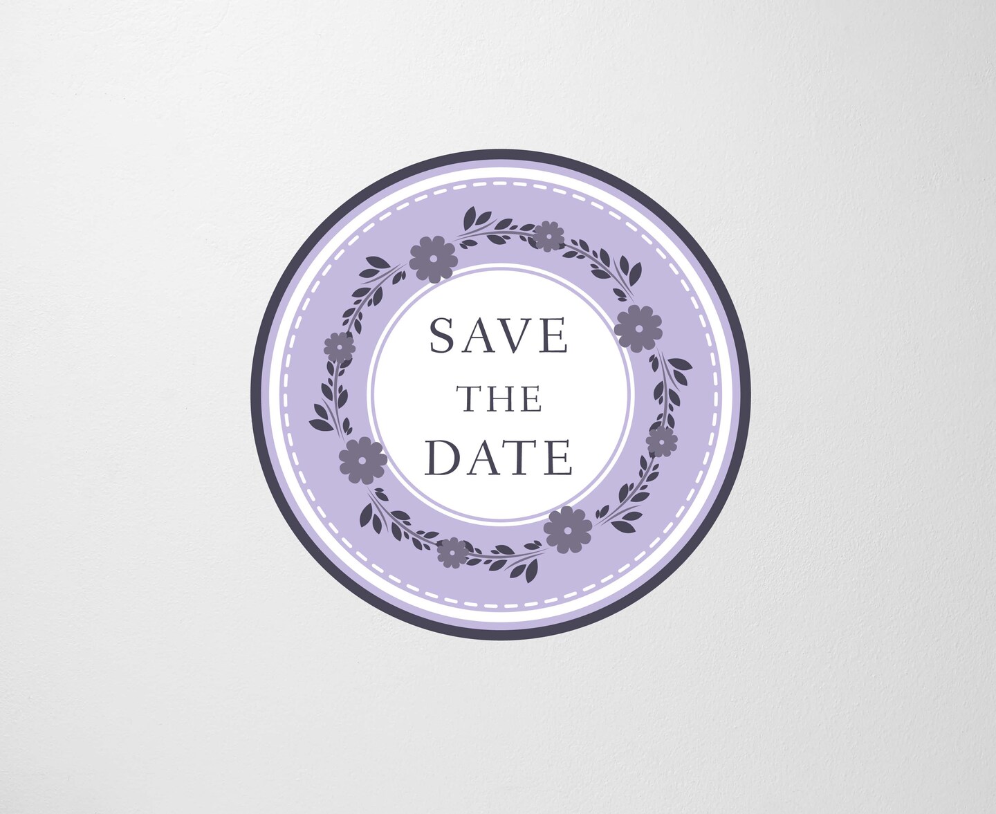 Save The Date Sticker, Custom Save The Date Label, Wedding Sticker ...