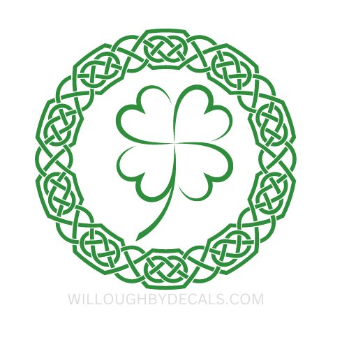 Irish Clover Vinyl Decal | MakerPlace by Michaels