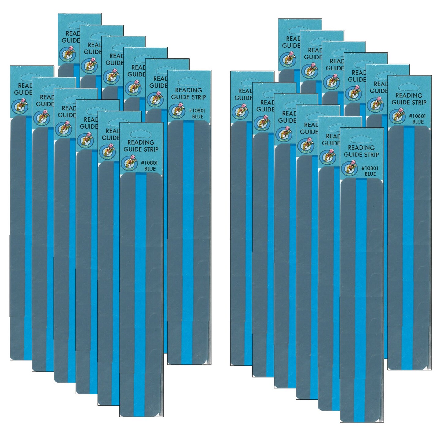 Sentence Strip Reading Guides, Blue, 12 Per Pack, 2 Packs | Michaels