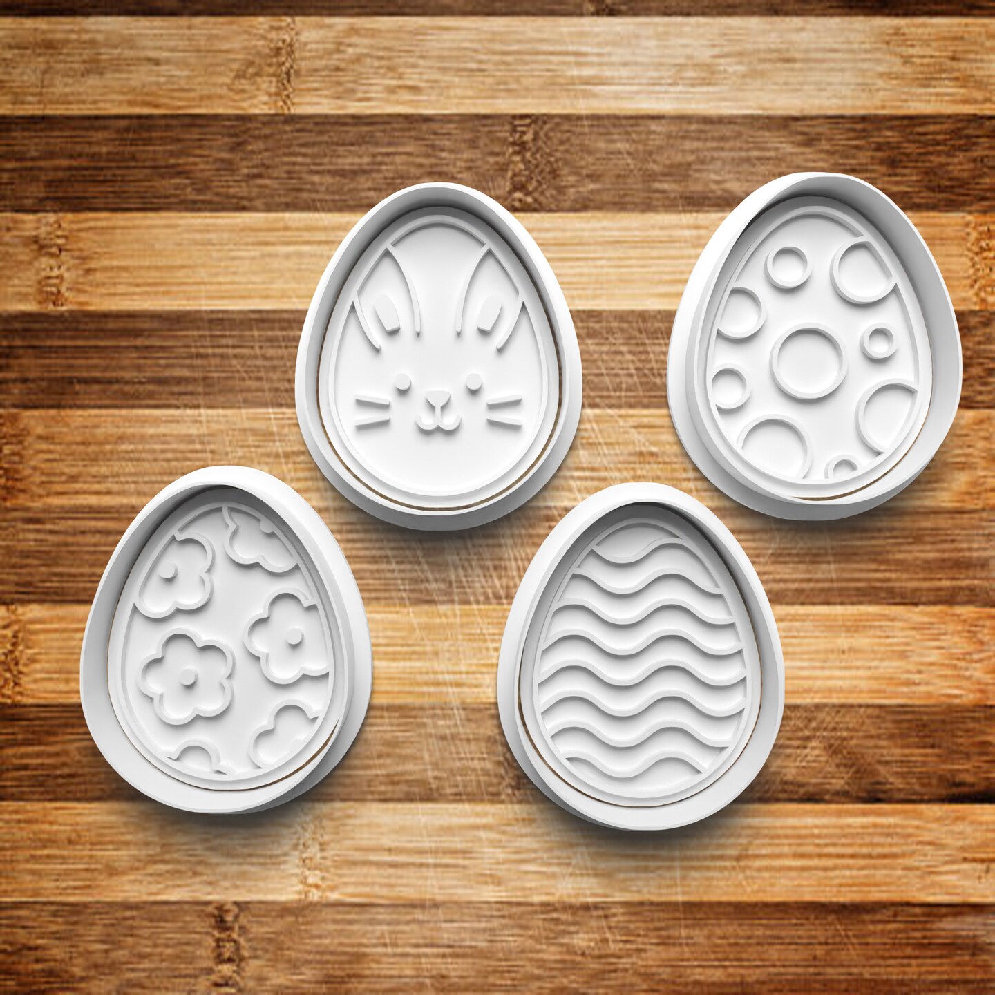 Easter Cookie Cutter | Cookie Stamp | Cookie Embosser | Cookie Fondant ...