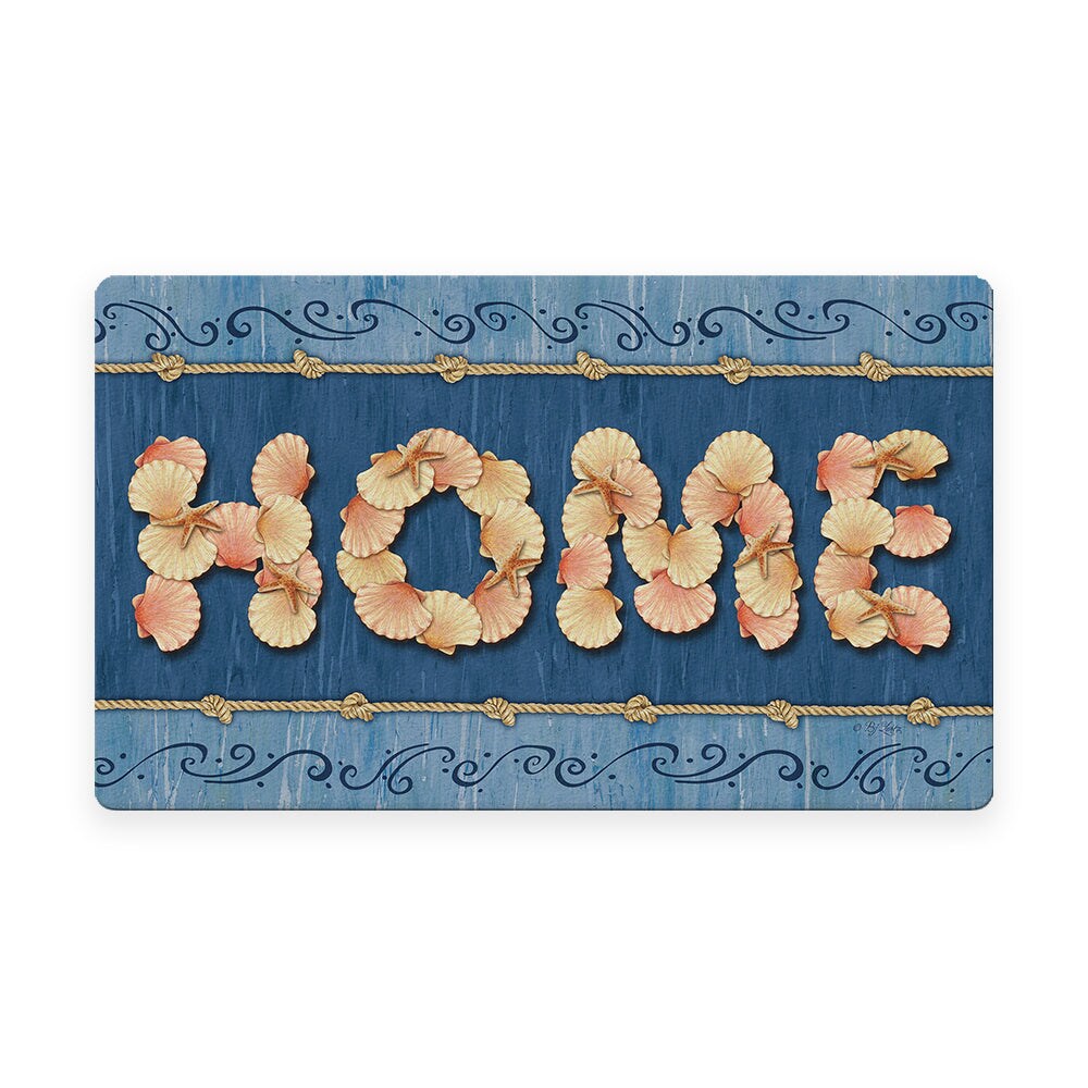 Seashell Home Door Mat (18 x 30") | Michaels