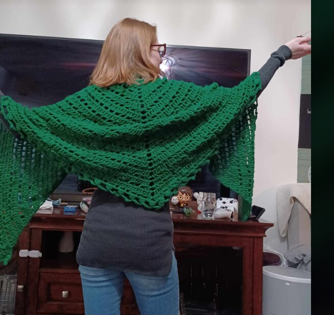 Emerald Forest Shawl | MakerPlace by Michaels