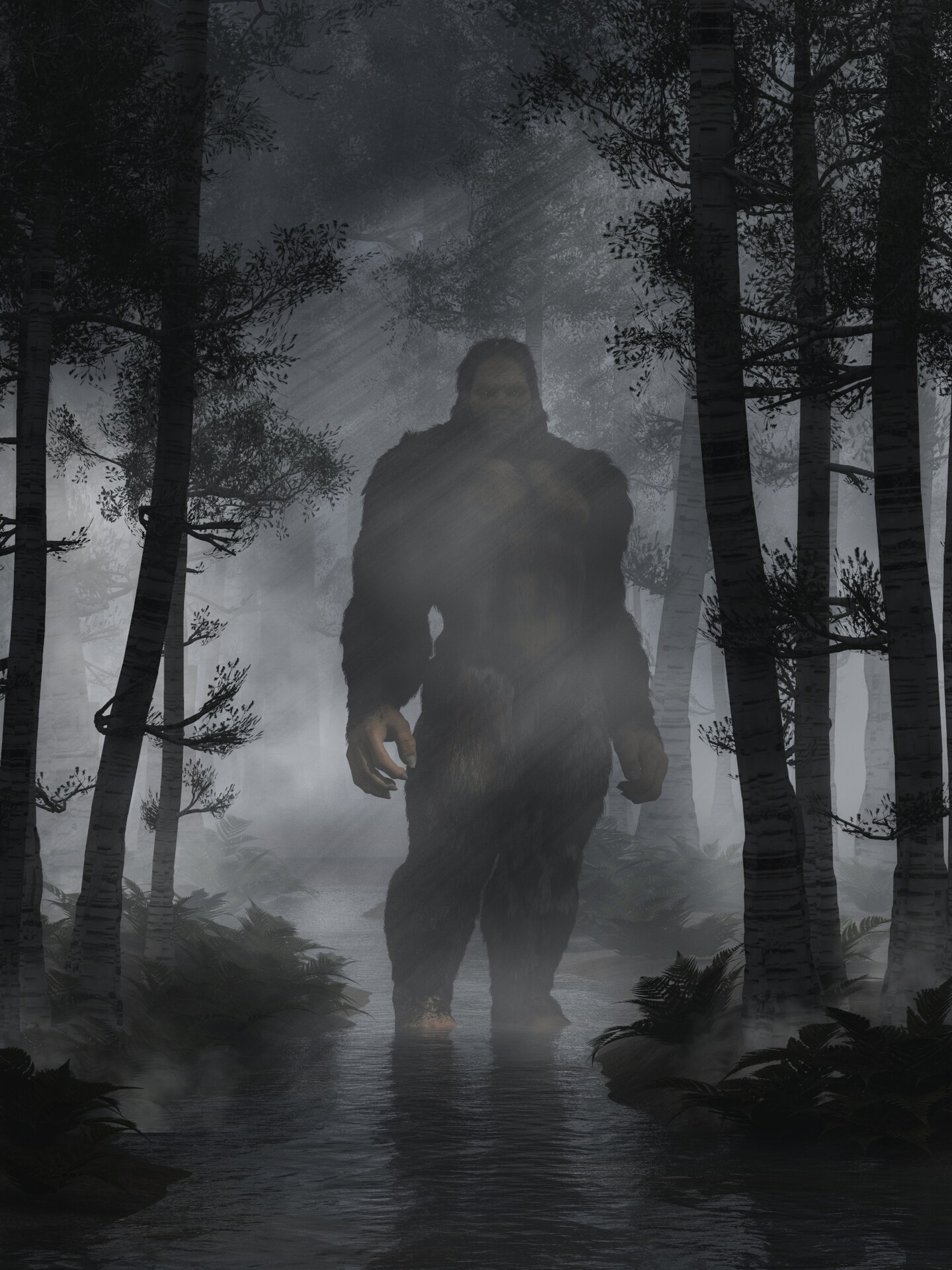 Sasquatch - Print - Cryptid Themed Art | MakerPlace by Michaels