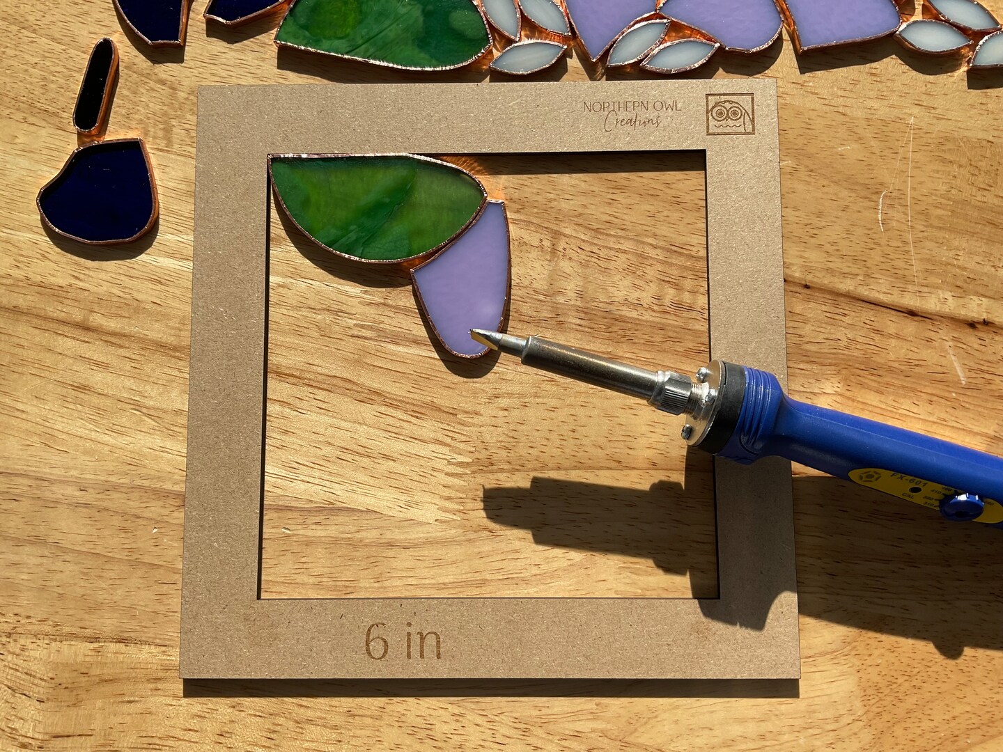 Layout Block System For Stained Glass Panels, Free To Bend, Stained ...