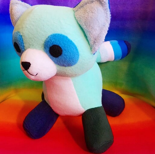 Gay Pride Red Panda Plush | MakerPlace by Michaels