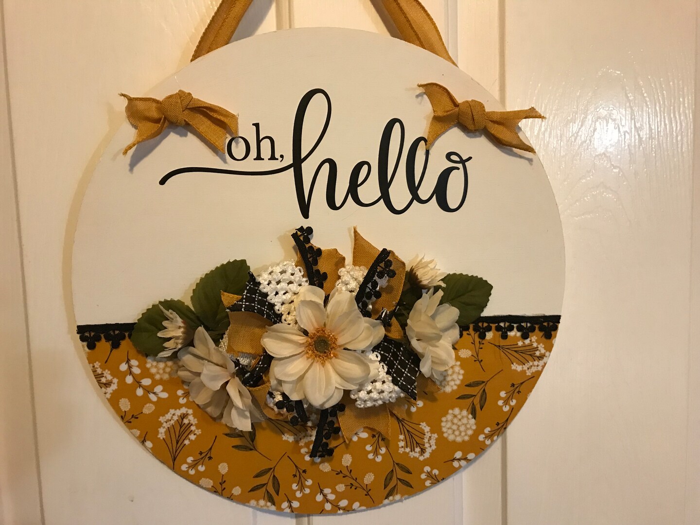 spring decorative wood doorhangers | MakerPlace by Michaels