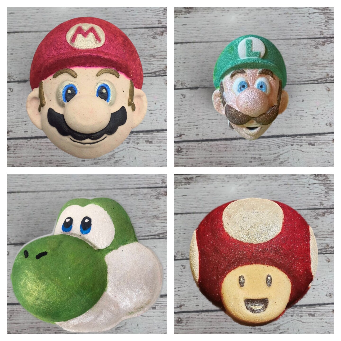 Super Mighty Plumbers Bath Bomb Retro Mario Gaming Gamer | MakerPlace ...