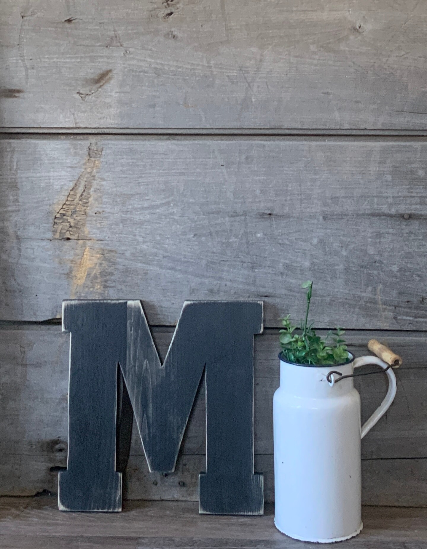 Barn Wood Letters or numbers measuring 12 inches tall, barn wood ...