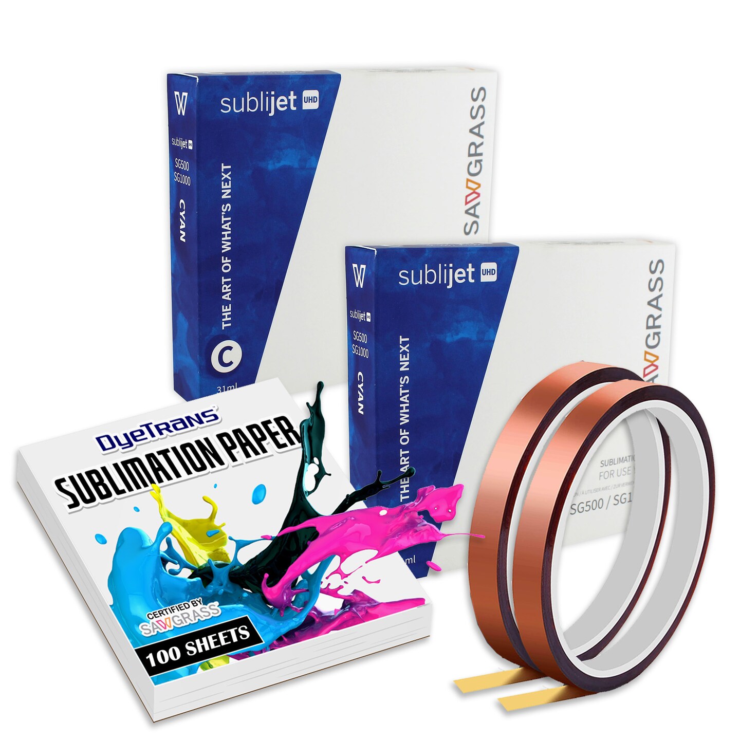 Sawgrass SG500 or SG1000 Cyan SubliJet UHD Sublimation Inkjet ...