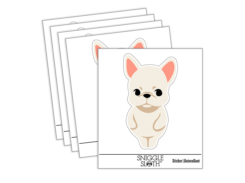 Standing French Bulldog Puppy Frenchie Waterproof Vinyl Phone Tablet ...