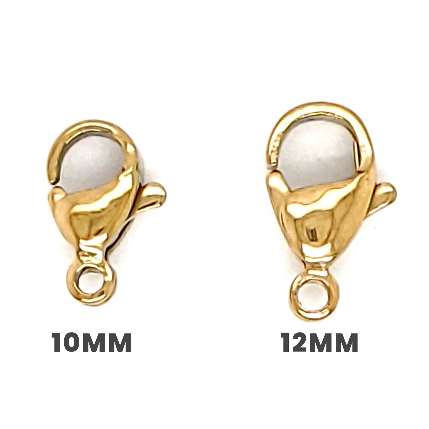 Stainless Steel 18K Gold PVD Coated Lobster Clasp | Michaels