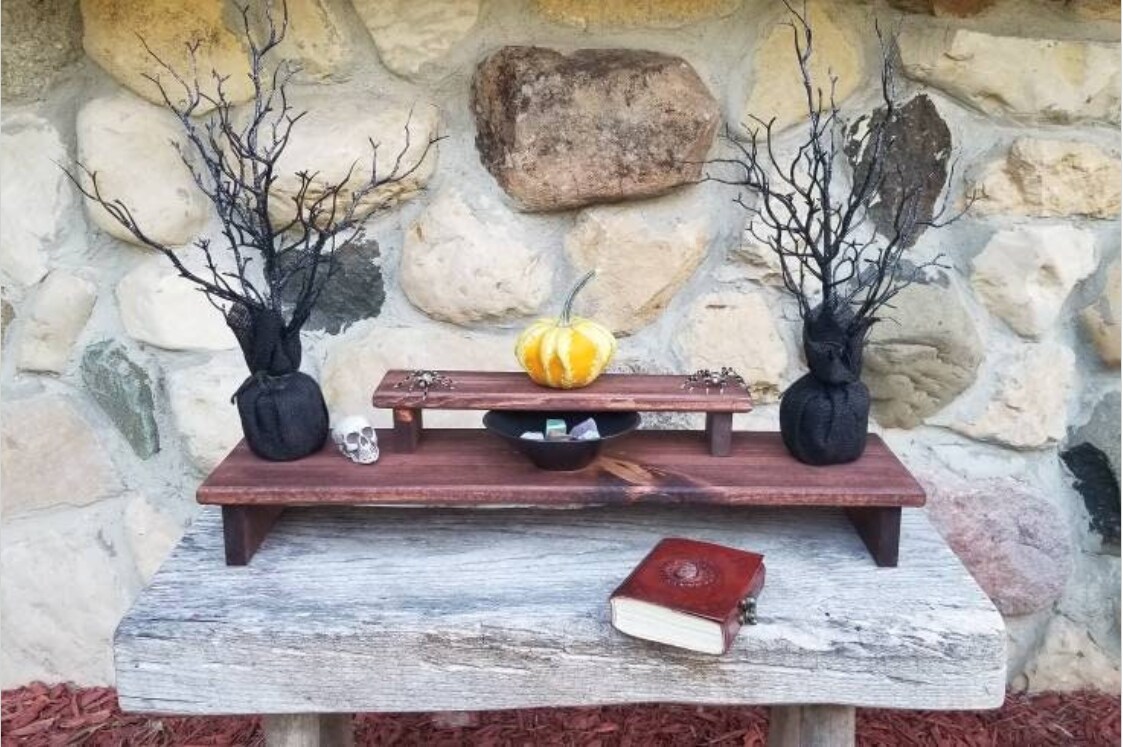 Wood altar shelf set | MakerPlace by Michaels