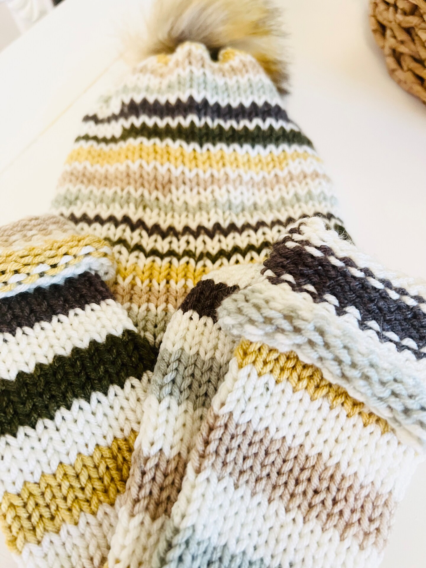 Knit Beanie and sock bundle-Knit beanie and slouchy sock gift set- Knit ...