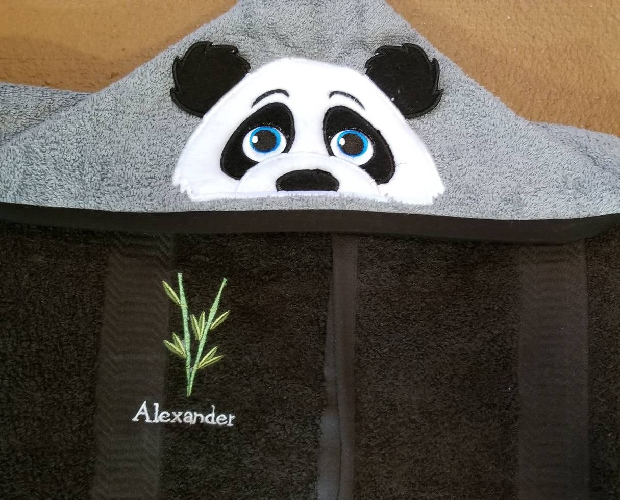 Panda Bear Hooded Towel | MakerPlace by Michaels