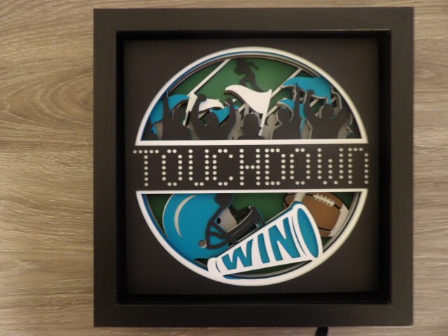 Football Shadow Box | MakerPlace by Michaels