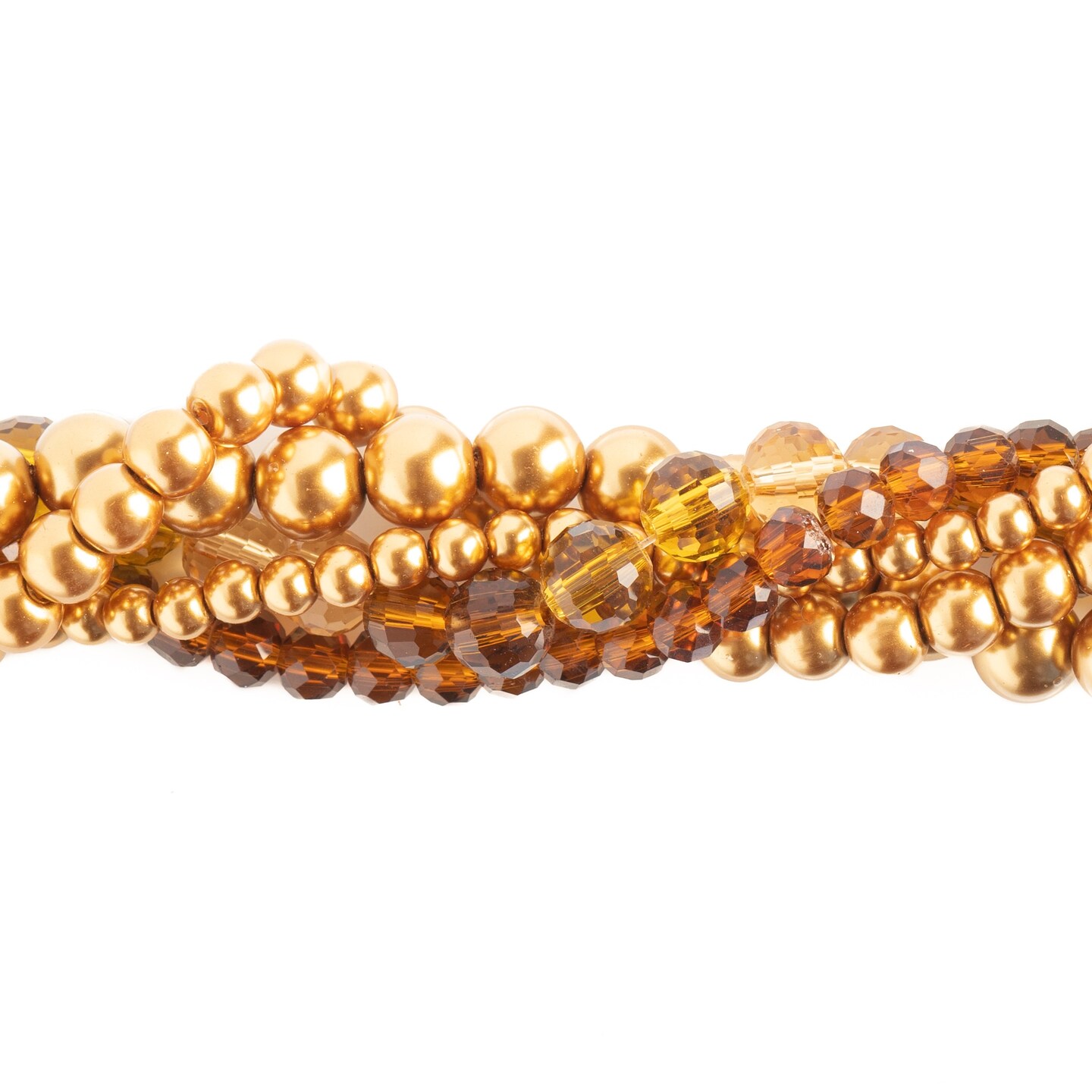 Crystal Lane DIY Curly Willow Twisted Glass & Pearls Beads, 5 Strands ...