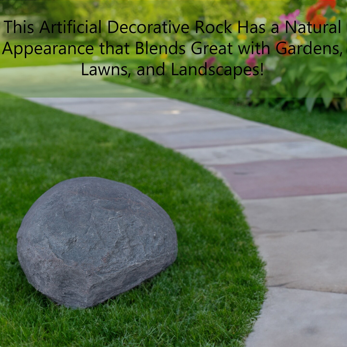 Decorative Outdoor Weather-Resistant Artistic Artificial Faux Stone ...