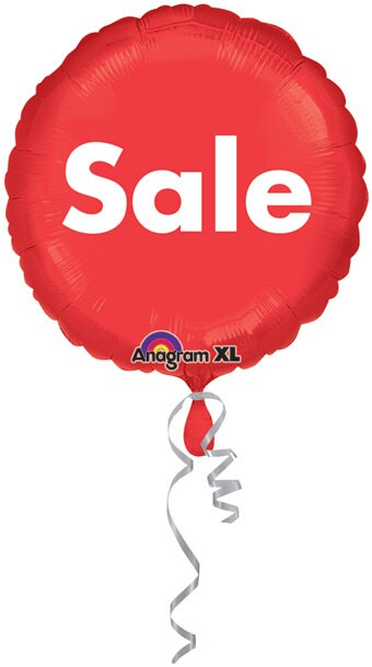 18" RED SALE BALLOON | Michaels
