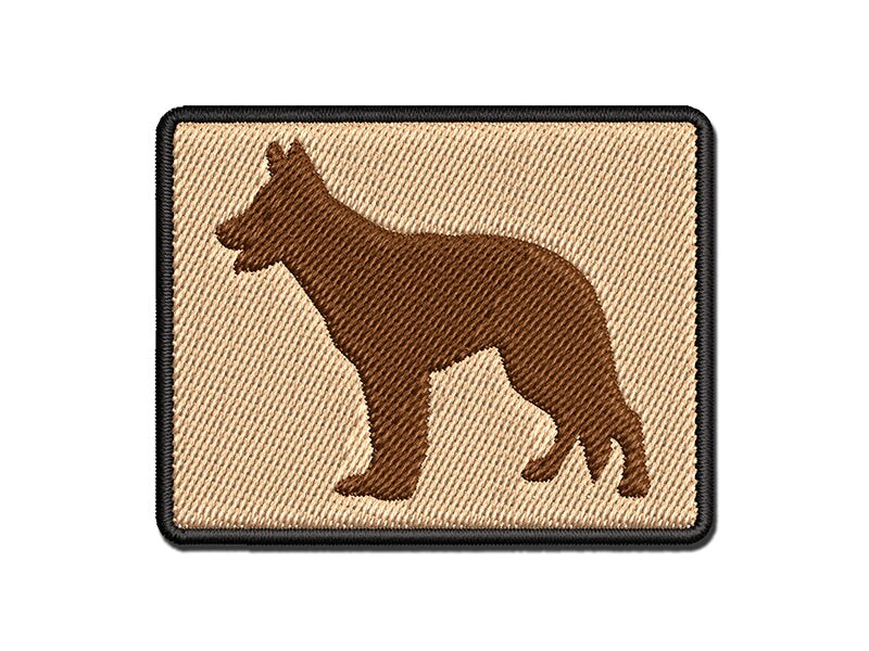 German Shepherd Dog Solid Multi-Color Embroidered Iron-On or Hook ...