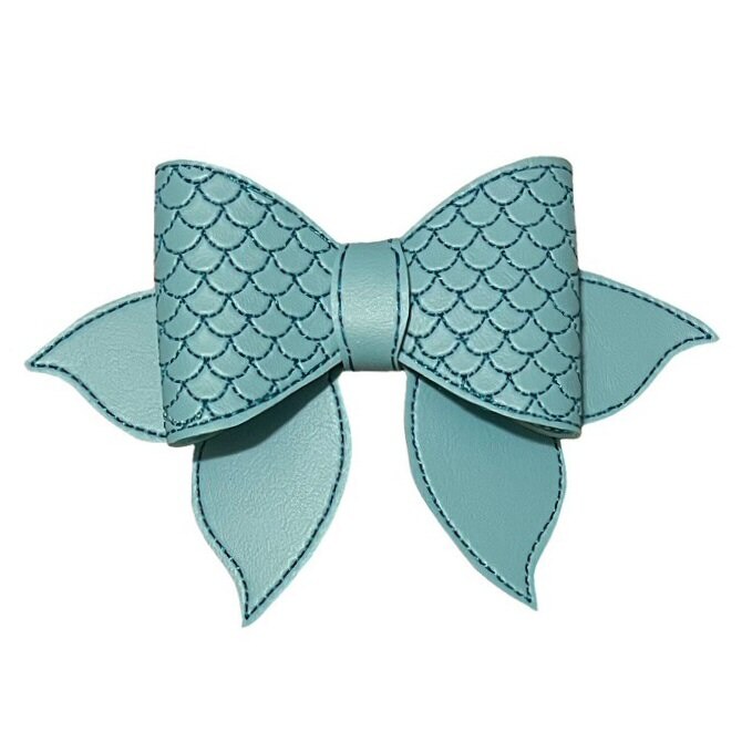 Mermaid Vinyl Hair Bow | MakerPlace by Michaels