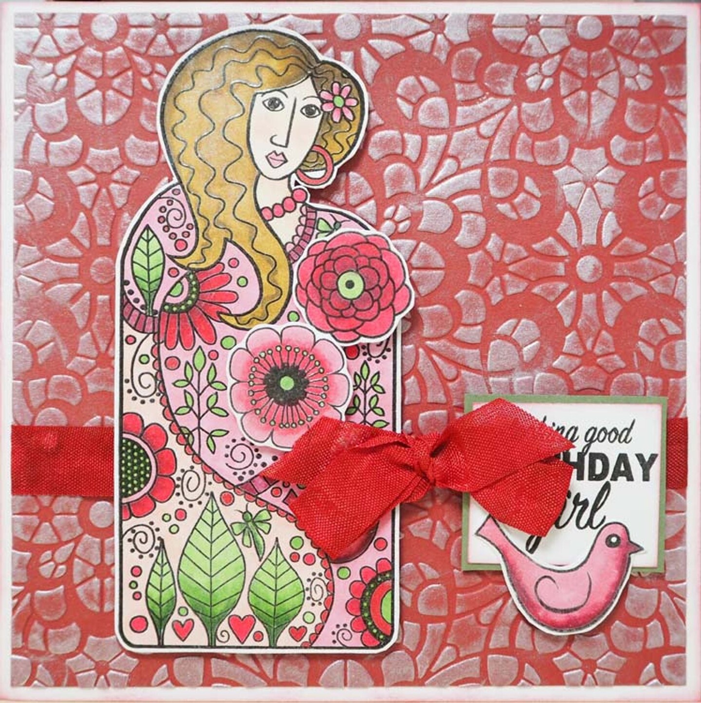 Woodware Craft Collection Woodware Clear Singles - Madison Girl | Michaels