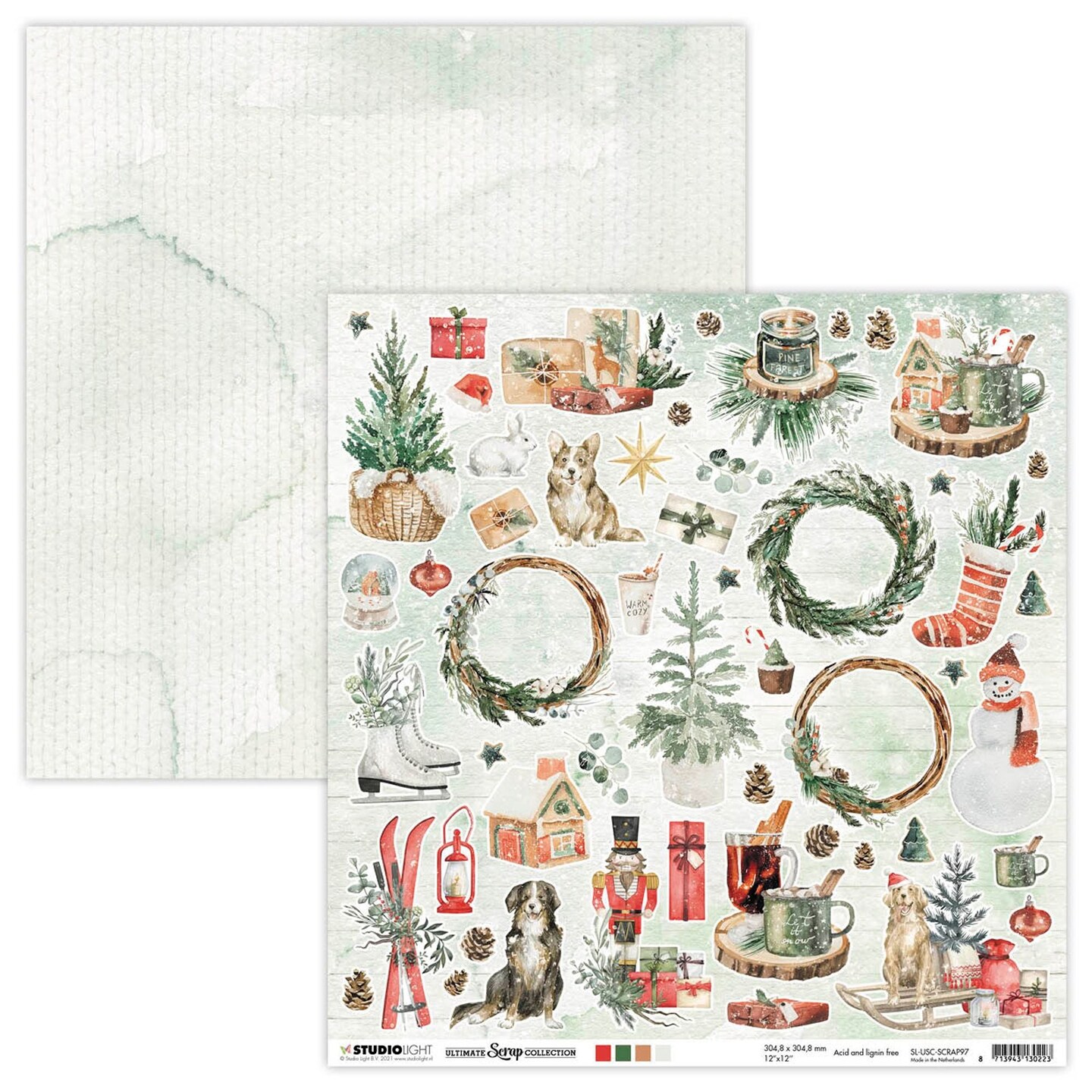 Studio Light SL Scrap 200gr Ultimate Scrap Winter Collection 304.8x304 ...