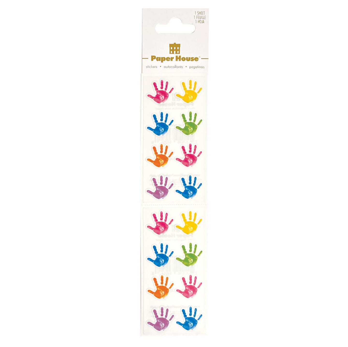 Paper House Decorative Stickers-Handprints II | Michaels