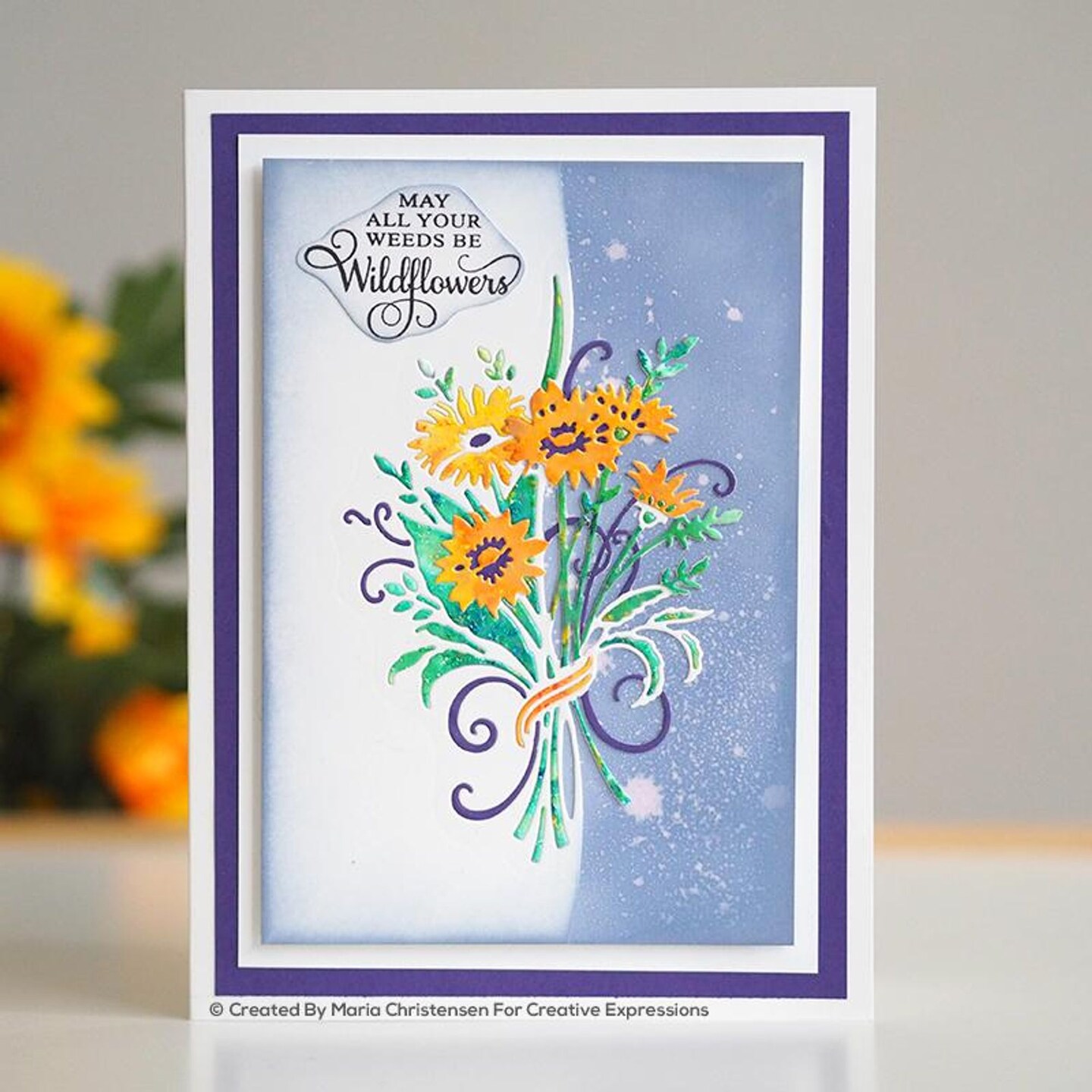Creative Expressions Paper Cuts Edger Daisy Bouquet Craft Die | Michaels
