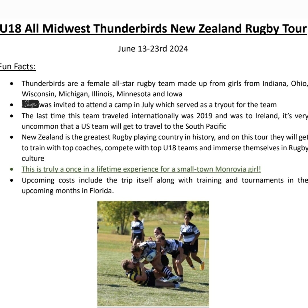 Fundraising for Rugby | Storefront | Michaels