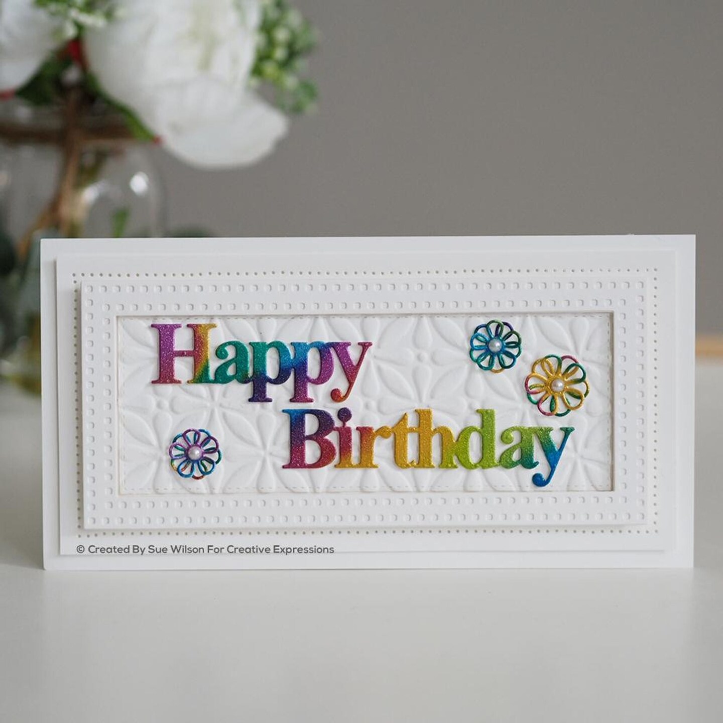 Creative Expressions Sue Wilson Slimline Decorative Squared Rectangles ...