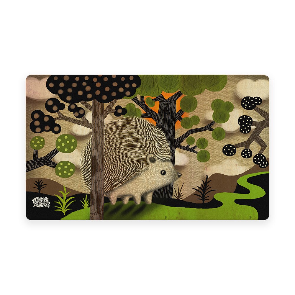 Happy Hedgehog Door Mat (18 x 30") | Michaels