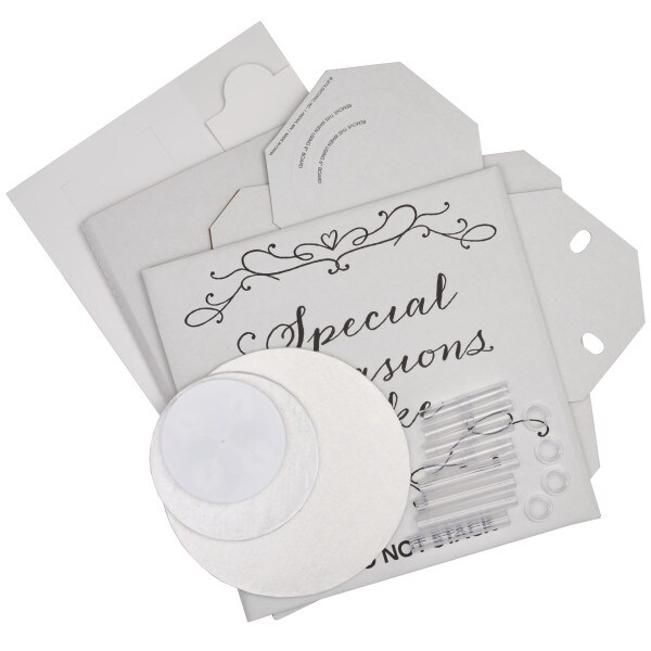 Separated 2-Tier Round 6" & 10" Cake Structure Set | Michaels
