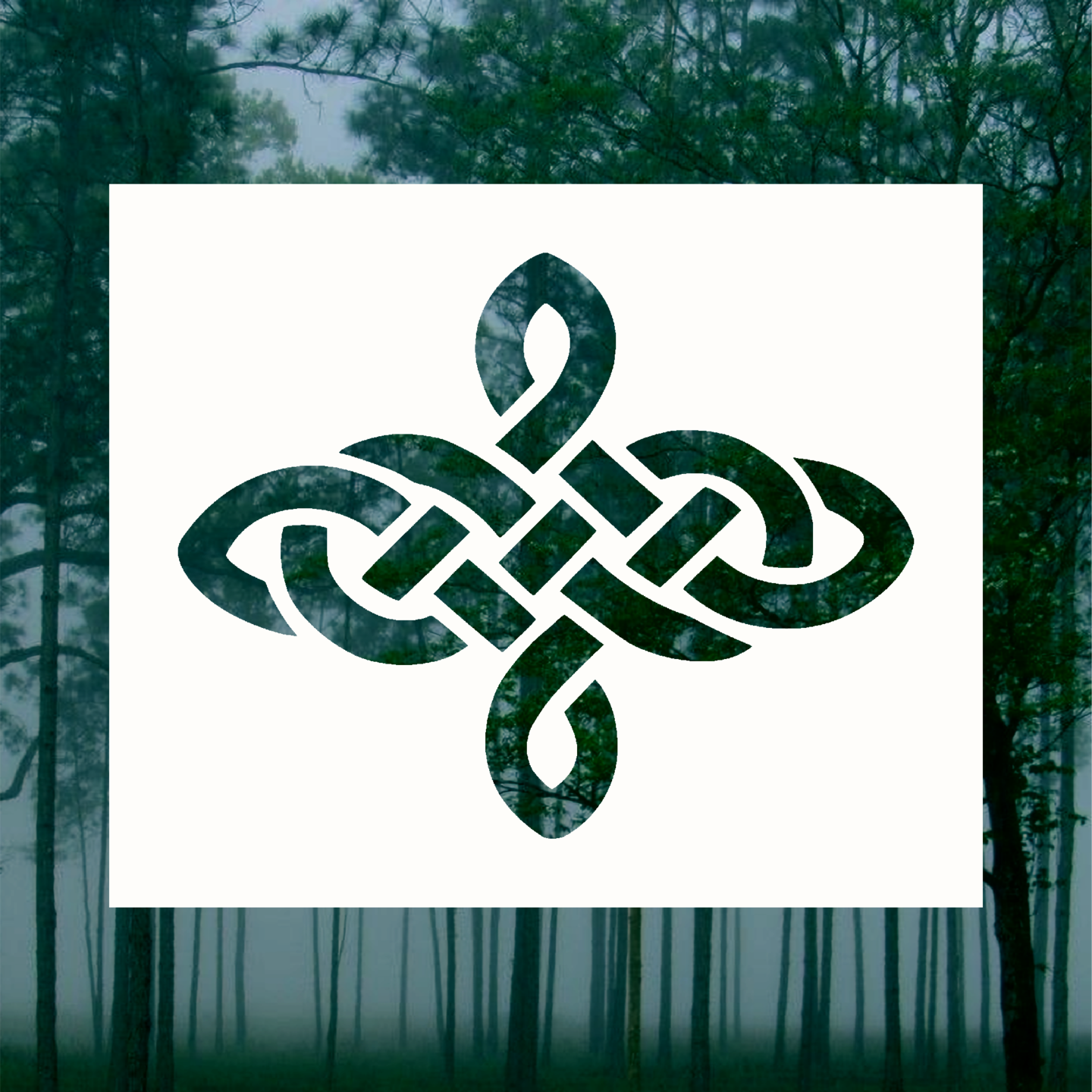 Four Point Celtic Knot Reusable Stencil (Many Sizes) | MakerPlace by ...