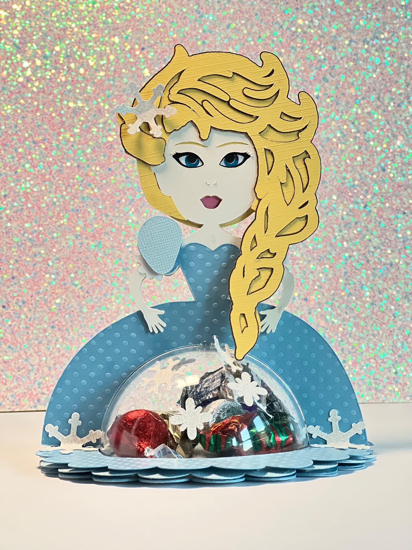 Elsa Candy Dome | Frozen Candy Dome | repackage sweets | MakerPlace by ...